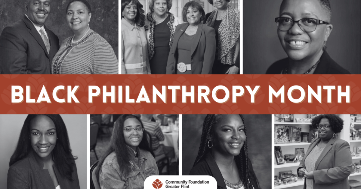Community Foundation of Greater Flint | Black Philanthropy Month:…